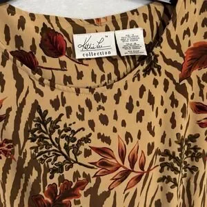 Kathie Lee Collection | Dresses | Vintage Kathy Lee Faux Wrap Midi Maxi ...